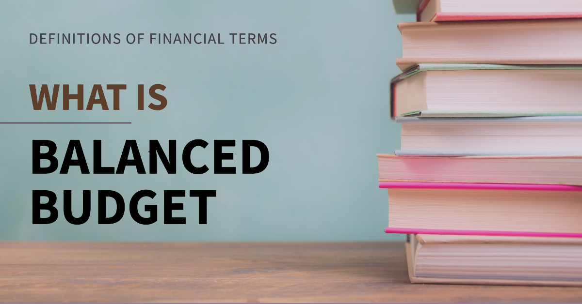 Balanced Budget | Money & Finance